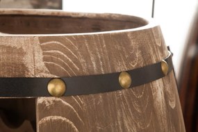 Regál na víno Reed 80 cm, přírodní