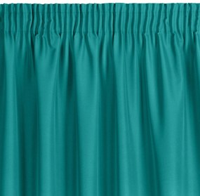 ZÁVĚS NA PÁSCE RITA 140X270 CM TYRKYSOVÁ