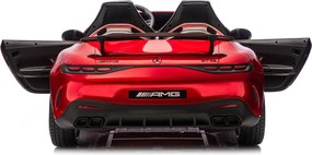 LEAN CARS Elektrické autíčko Mercedes GT63 AMG DK-GT63 24V LCD červené lakované