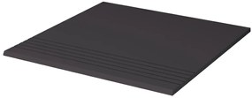Schodovka Rako Taurus Color černá 30x30 cm mat TCP34019.1