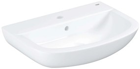 Grohe Bau Ceramic - Umyvadlo 55x39 cm, s přepadem, 1 otvor pro baterii, alpská bílá 39440000