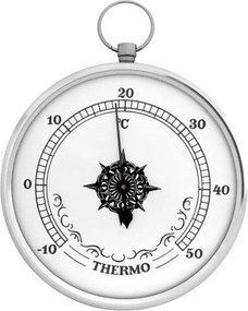 MPM Pokojový teploměr Tocantis - černo-stříbrný E24.4813.9070.000578