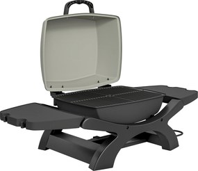 Outsunny stolní elektrický gril 2300W 23x71 cm přenosný elektrický gril s nepřilnavými grilovacími rošty, odkapávací miska