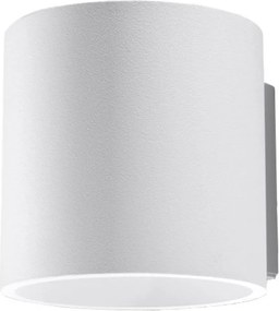 Sollux Lighting Nástěnné svítidlo ORBIS 1 bílé