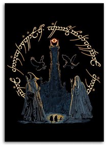 Gario Obraz na plátně Pán prstenů, Gandalf, Sauron, Saruman - DDJVigo Rozměry: 40 x 60 cm