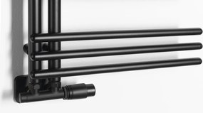Sapho , POSEIDON topné těleso 450x740 mm, černá matná, PS474B