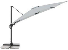 Doppler ACTIVE 310 x 210 cm - moderní slunečník s boční nohou světle šedá