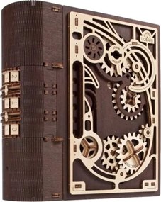 Hračka Ugears 3D dřevěné mechanické puzzle Kniha tajemství [6950374]