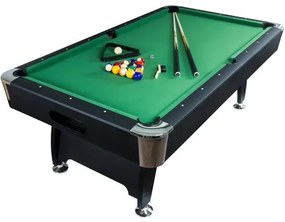 GamesPlanet® 7309 Kulečníkový stůl pool billiard kulečník s vybavením, 7 ft