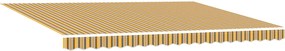 Stahovací markýza Vícebarevný 450 × 300 cm 3330951