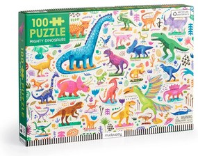 Mudpuppy Puzzle Mocní dinosauři 100 dílků