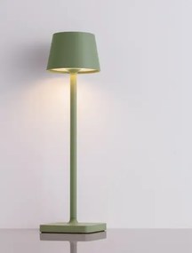 Venkovní stolní lampa Deck zelená