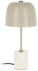 Béžová stolní lampa Kave Home Alish