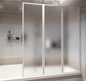 IMPER WHITE 120 x 139 cm Vanová zástěna