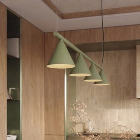 Sollux Lighting Lustr NOX 4L šalvějový