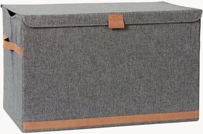 Skladovací box z lnu's víkem Premium