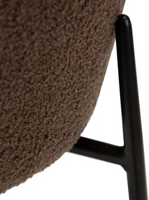 Hnědá barová židle (výška sedáku 68 cm) Orbit – DAN-FORM Denmark