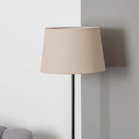 Brilagi - LED Stojací lampa CERIA 1xE27/40W/230V pr. 30 cm béžová/černá
