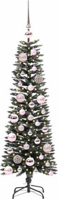 Umělý vánoční stromeček Zelená 120 cm PVC, plast a ocel 3395918