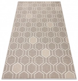 Kusový koberec Hexa béžový 120x170cm