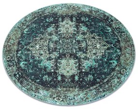 koberec ANTIKA kulatý ancret oldcooper, moderní ornament, omyvatelný velikost kruh 200 cm | krásné koberce cz