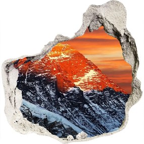 Wallmuralia Samolepící nálepka beton Vrchol Everest 75x75 cm