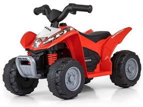 MILLY MALLY elektrická čtyřkolka Honda ATV červená