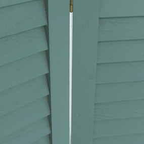 Paraván T568, dělící stěna, 4 panely - 170 × 160 cm - zelená