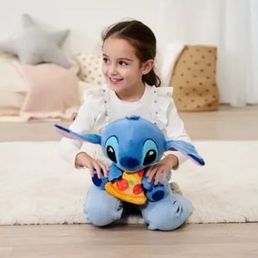SIMBA Plyšák Stitch s pizzou / 25 cm / Disney Stitch / od 0 měsíců