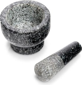 Granitový hmoždíř s paličkou Granit , 9x6,5 cm, ZELLER