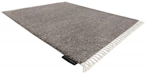 Dywany Łuszczów, Kusový koberec Berber 9000 brown, 80x150, hnědá, ložnice