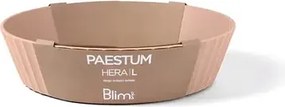 BlimPlus Hera Mísa nízká L pink sand / Mísa / O 25 cm / bez BPA