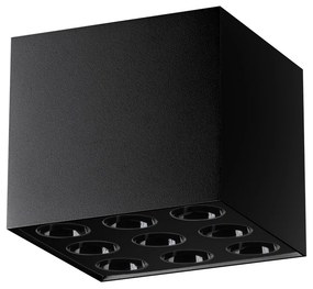 Sollux Lighting Stropní svítidlo OZZY Černá LED