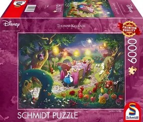 SCHMIDT Puzzle Alenka v říši divů: Čajový dýchánek šíleného kloboučník