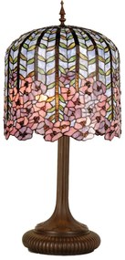 Stolní lampa Tiffany - 	Ø 40*84 cm 3x E27