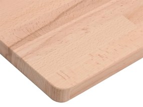 Stolní deska 50 x 50 x 1,5 cm čtvercová masivní bukové dřevo