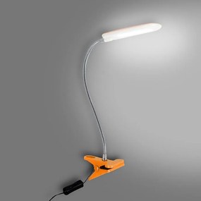 Stolní lampa 02865 Dori Led Orange Klips