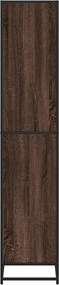 Knihovna hnědý dub 60 x 35 x 170,5 cm kompozitní dřevo 3300854