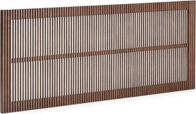 Čelo postele z jasanového dřeva v tmavě přírodní barvě 175x70 cm Beyla – Kave Home
