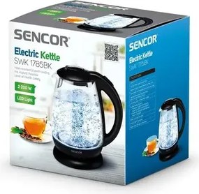 SENCOR SWK 1785BK černá / Rychlovarná konvice / 2200W / 1.7L