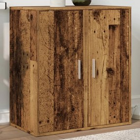 Botníky 2 Ks Old Wood 32 X 35 X 70 Cm Kompozitní Dřevo