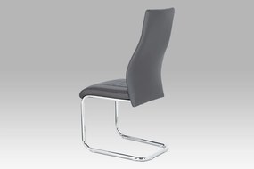 Jídelní židle HC-955 Šedá koženka