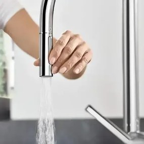 Hansgrohe M54 - Dřezová baterie Talis s výsuvnou sprškou chrom