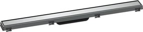 Hansgrohe RainDrain Match, vrchní sada sprchového žlabu 800 s výškově stavitelným rámem, chromová, HAN-56038000
