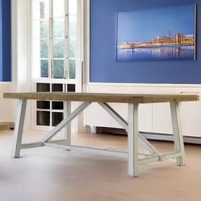 Stará Krása – Ruční výroba Jídelní stůl na z dubového a smrkového masivu 76 x 150 x 70 cm