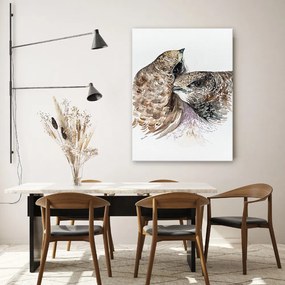 Gario Obraz na plátně Dva vrabci - Dorota Martyńska Rozměry: 40 x 60 cm