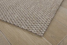 Vopi, AKCE: 👣🛡️150x150 cm Kusový koberec Nature světle béžový - neúčtujeme odřezky z role - obšitý ze všech stran + protiskluzová ú, šíře, béžová, filc, chodba / předsíň