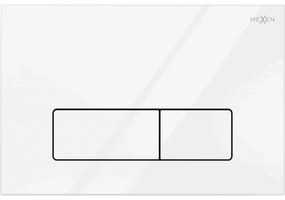Mexen Fenix ​​13, splachovací tlačítko pro Mexen Fenix, bílá lesklá, 601300