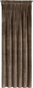 ZATEMŇOVACÍ ZÁVĚS NA PÁSCE RIA 140X270 CM HNĚDÁ