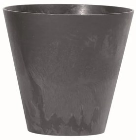 Květináč Tubus Small Oval tmavě šedý
